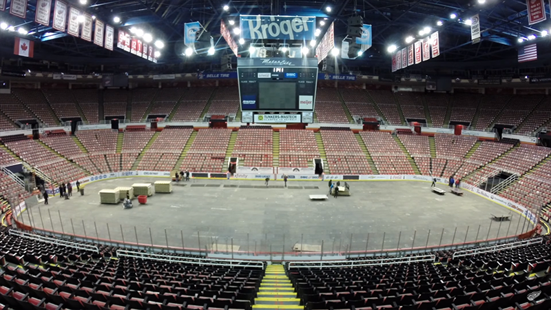 Joe Louis Arena transformation | Stadia Magazine