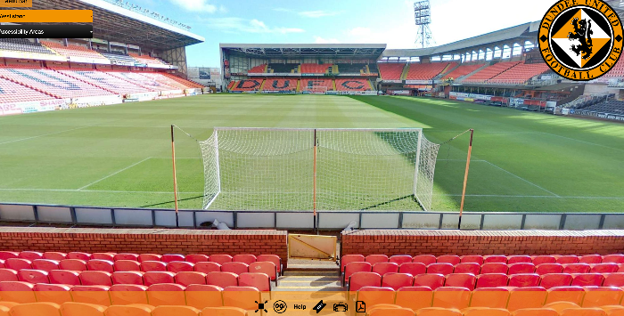 Dundee United launches first ever accessible virtual stadium tour ...