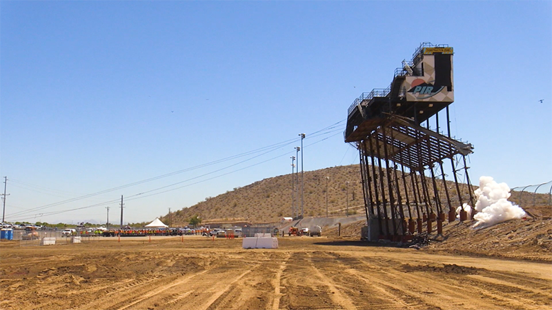 ISM Raceway in Arizona demolishes old control tower as part of ...
