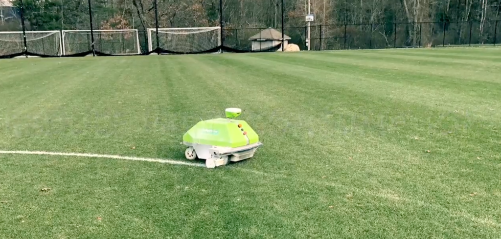 New England Patriots use robot to paint field markings | Stadia Magazine