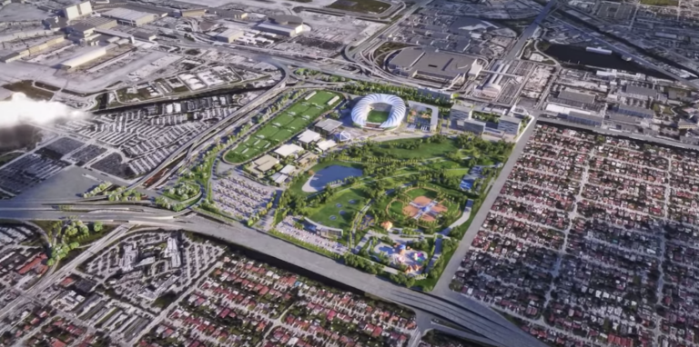 Inter Miami reveal latest images of Freedom Park stadium complex ...
