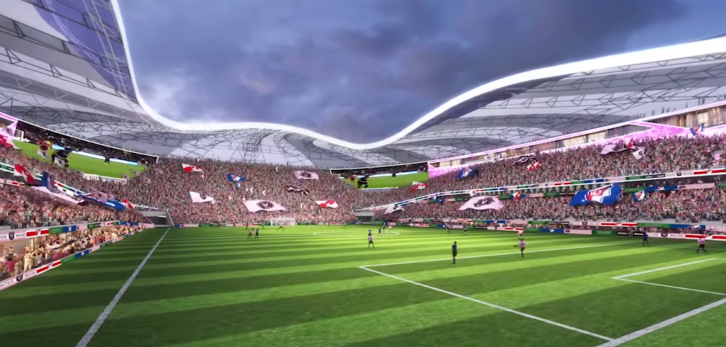 Inter Miami reveal latest images of Freedom Park stadium complex ...